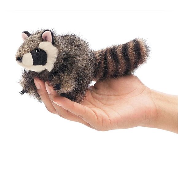 Folkmanis | Toys | Folkmanis Adorable Plush Mini Baby Raccoon Realistic ...